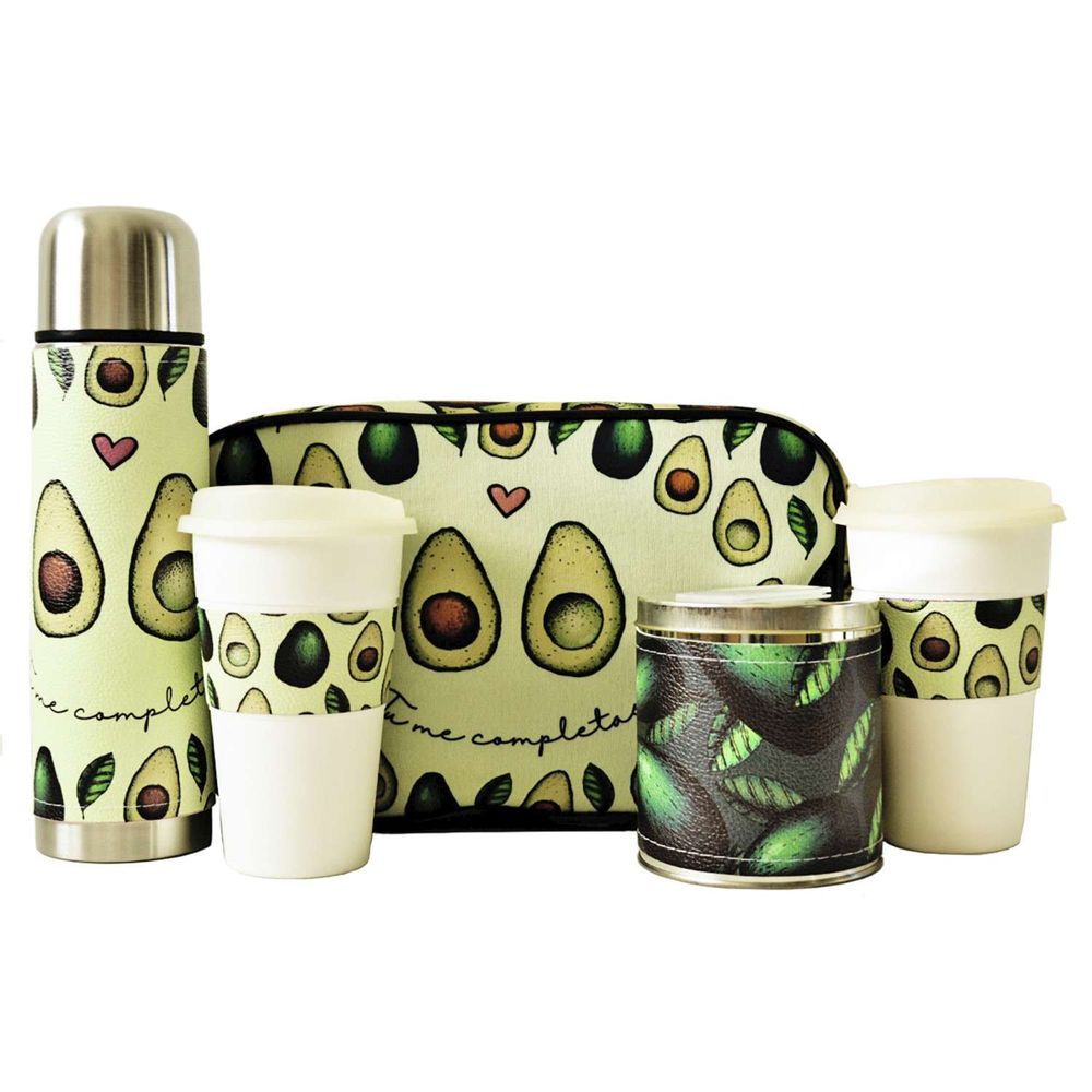 Kit cafetero con bolso de mano Palta