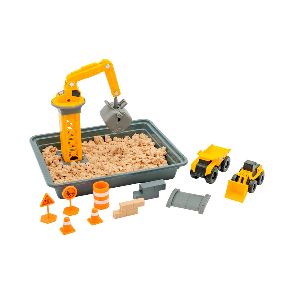 Set de juego Construction Toys CAT Dig N' Build Dirt con 350 ml Com