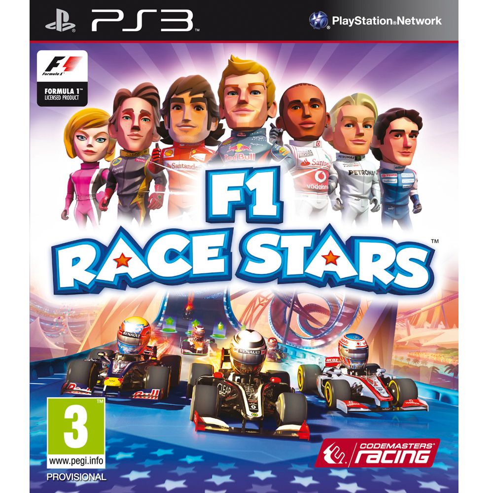 JUEGO PS3 CODEMASTER F1 RACE STARS