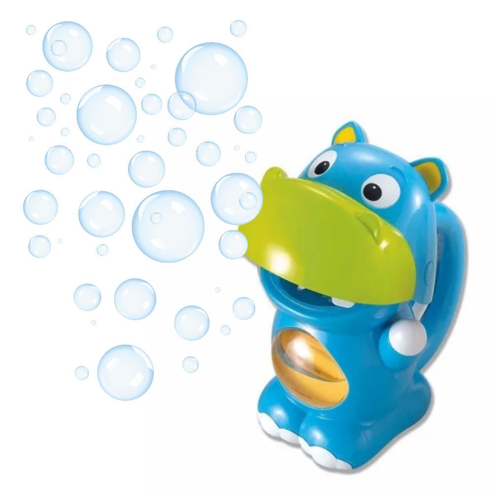 Burbujero A Pilas Bubble Animals Hipopotamo Con Aza Facil
