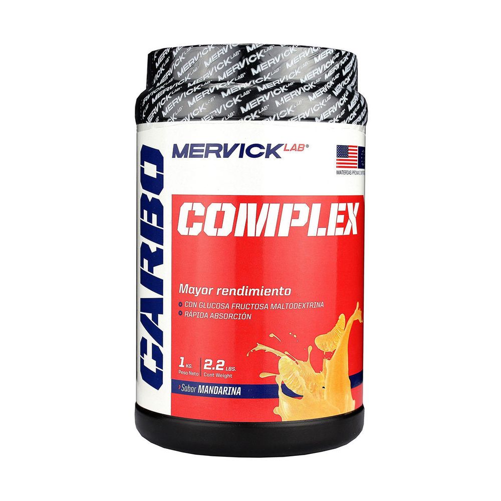 Carbo Complex 1 Kg Sabor:Mandarina Mervick Lab