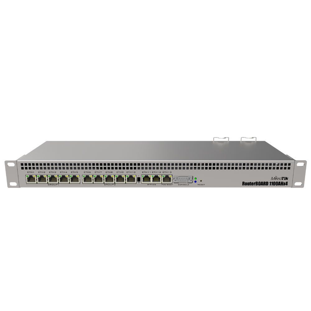 Router Mikrotik Ethernet Rb1100x4 1,4ghz Ram-1gb 13p