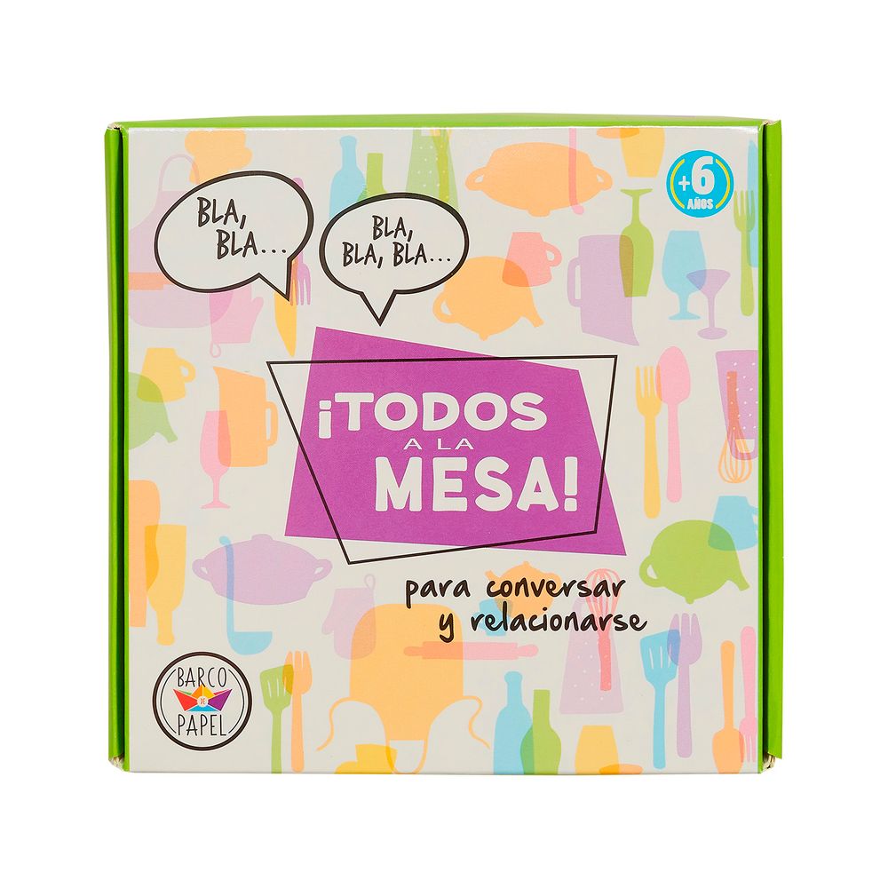 Juego De Mesa Infantil Didáctico Conversar Y Relacionarse Todosa La Mesa