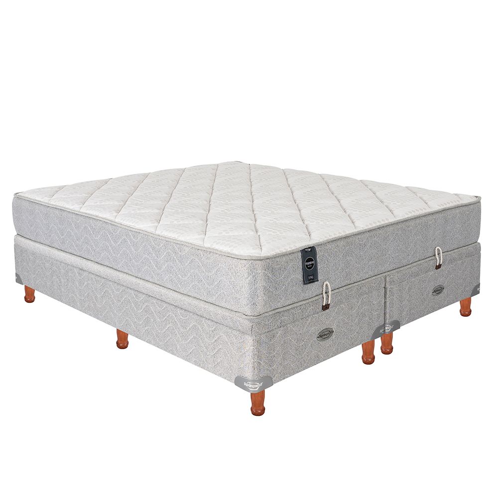 Sommier y Colchón de Resortes Springwall MCB303 160x200cm c/Refuerzo ...