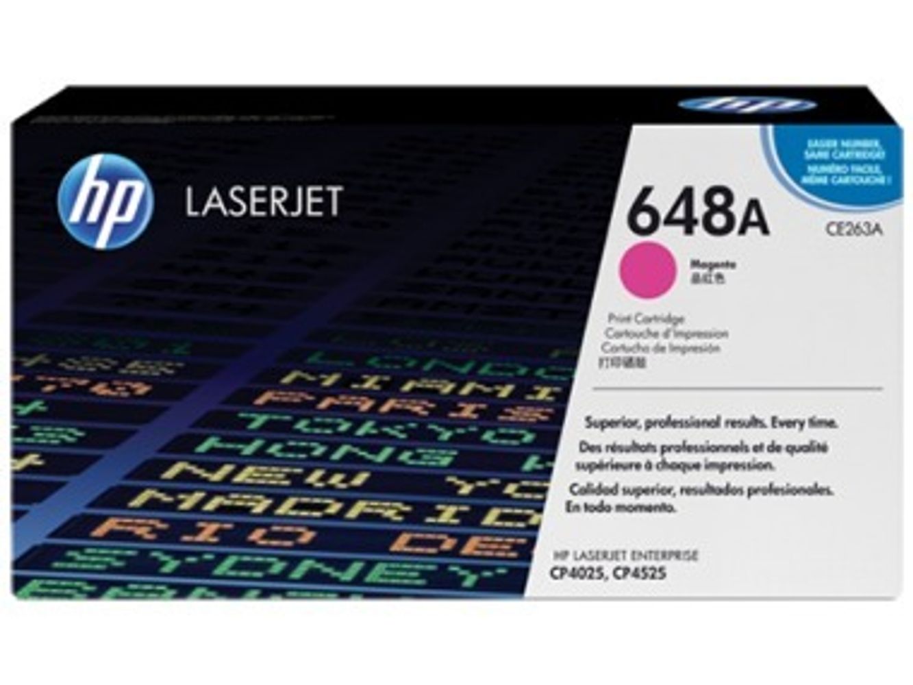 Cartucho De Toner 648a Magenta Laserjet Hp
