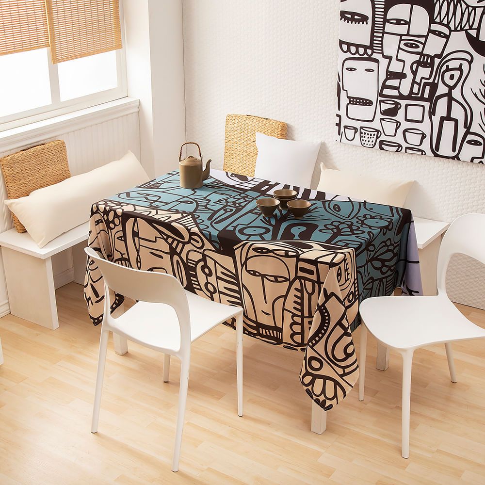 Mantel Rectangular Milo Digital 150x200 Wave