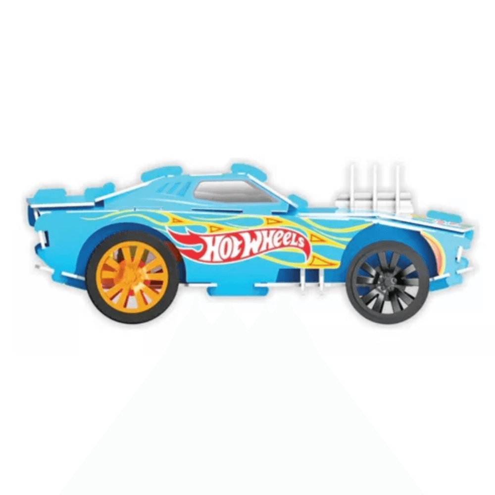 Hotwheels Mini Maker Kitz 35293 Wabro Rodger Dodger (Azul)