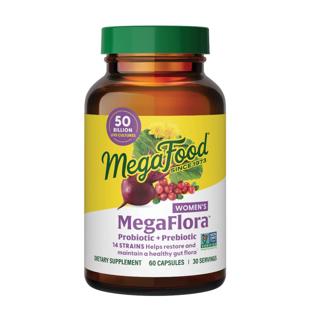 MegaFood MegaFlora - Probióticos para mujeres