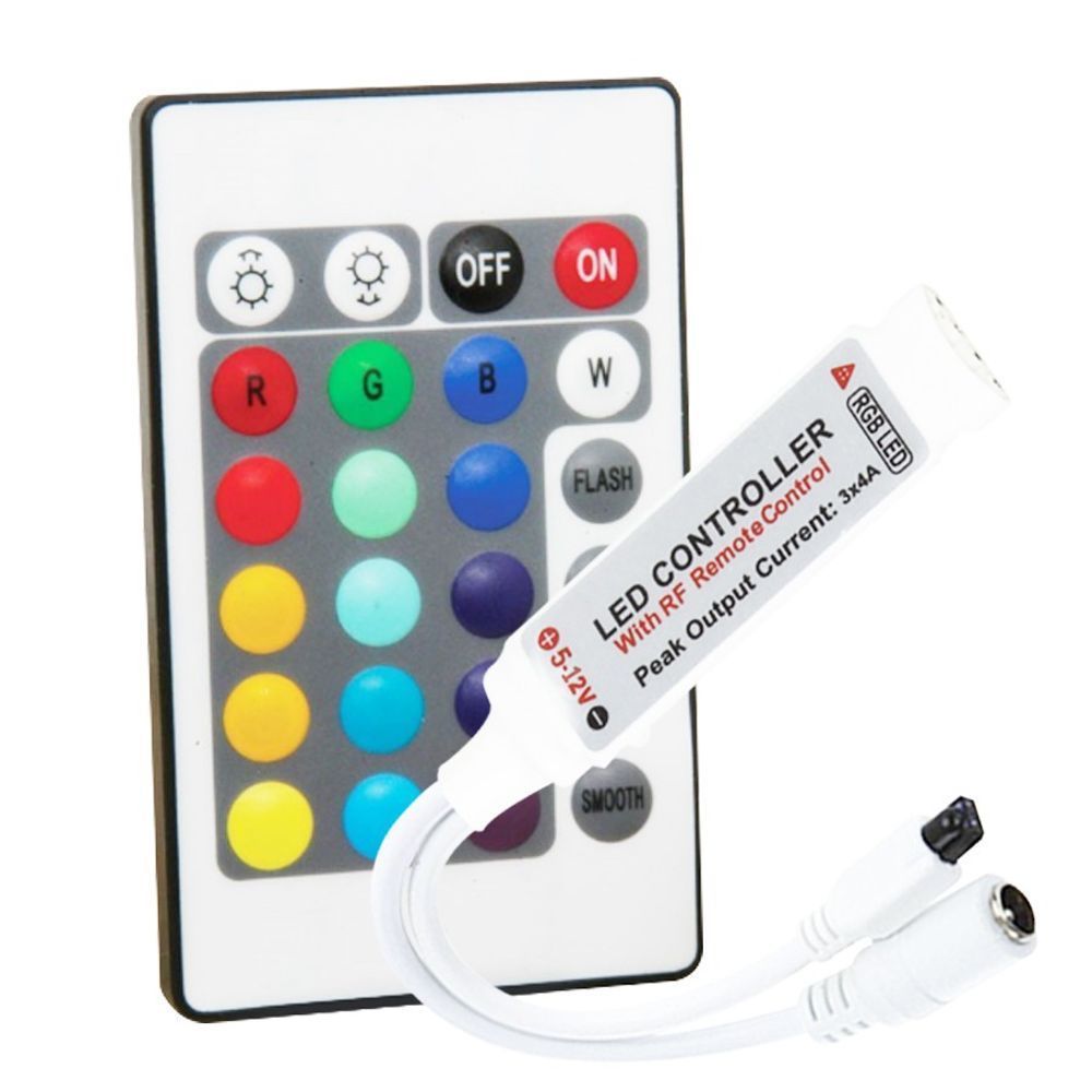 Controlador RGB para leds 24 botones 3x2A