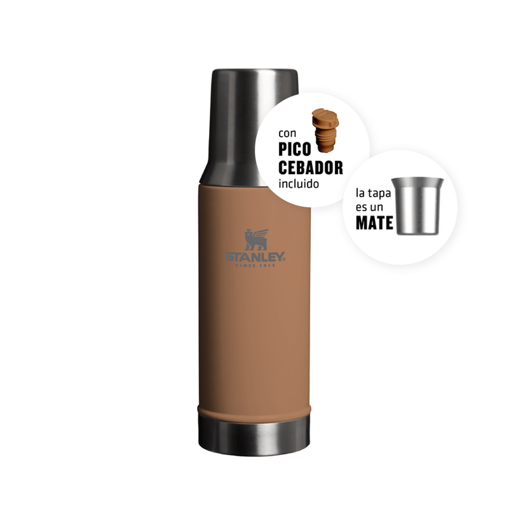 Termo Stanley Mate System 800ml c/ Tapón Pico Cebador