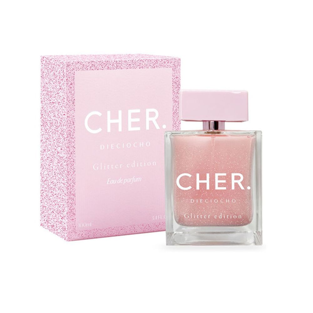 Perfume Mujer Cher Dieciocho Glitter EDP 100ml