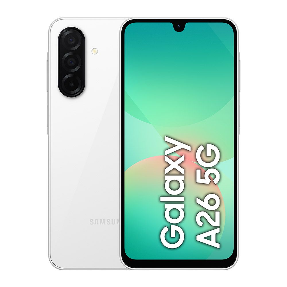 Celular Samsung Galaxy A26 5G 8 GB 256GB Blanco