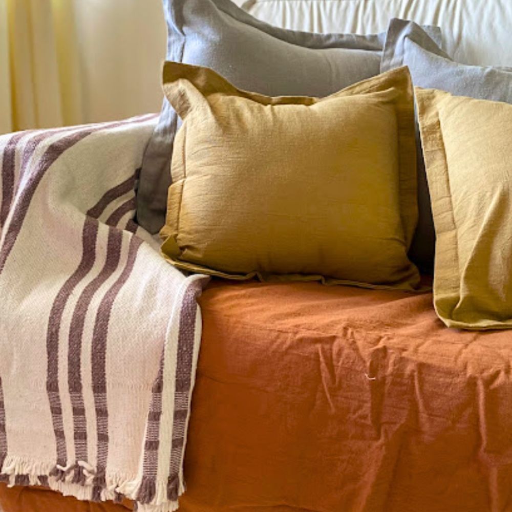 Manta Rústica Sillón - Pie de Cama