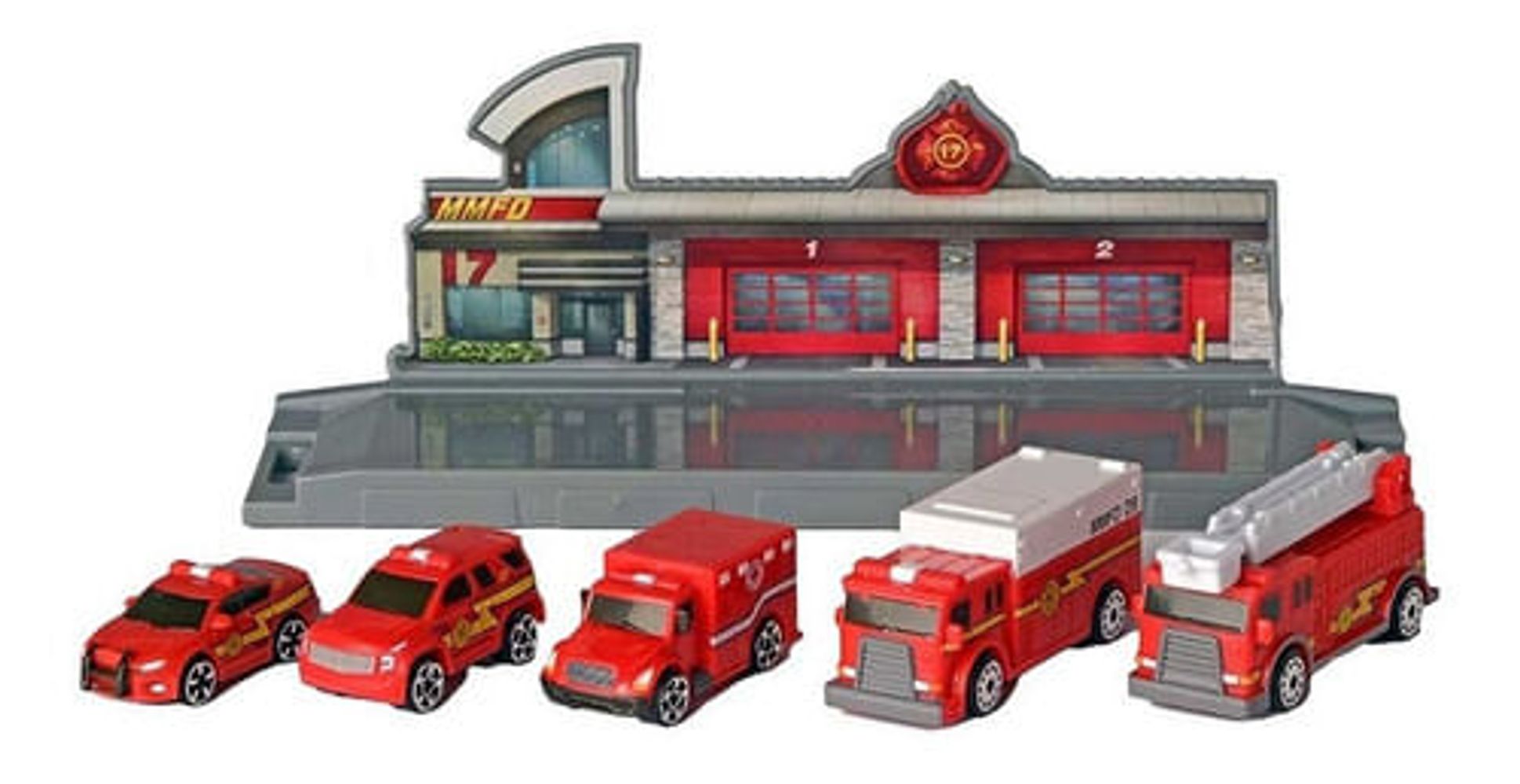 Vehiculo mini micro machines pack x 5 fire