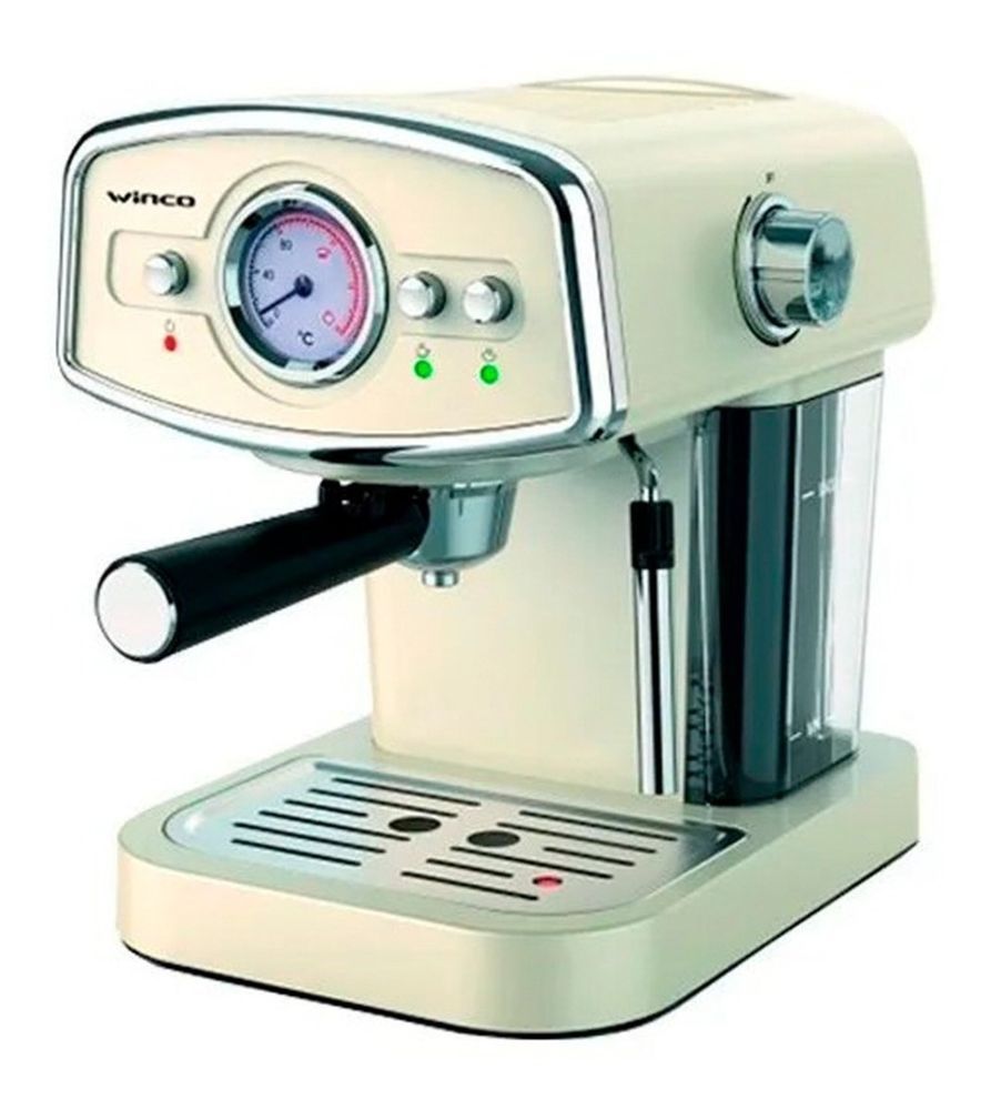 Cafetera Winco W1921 Automática Expreso Y Cápsulas Monodosis