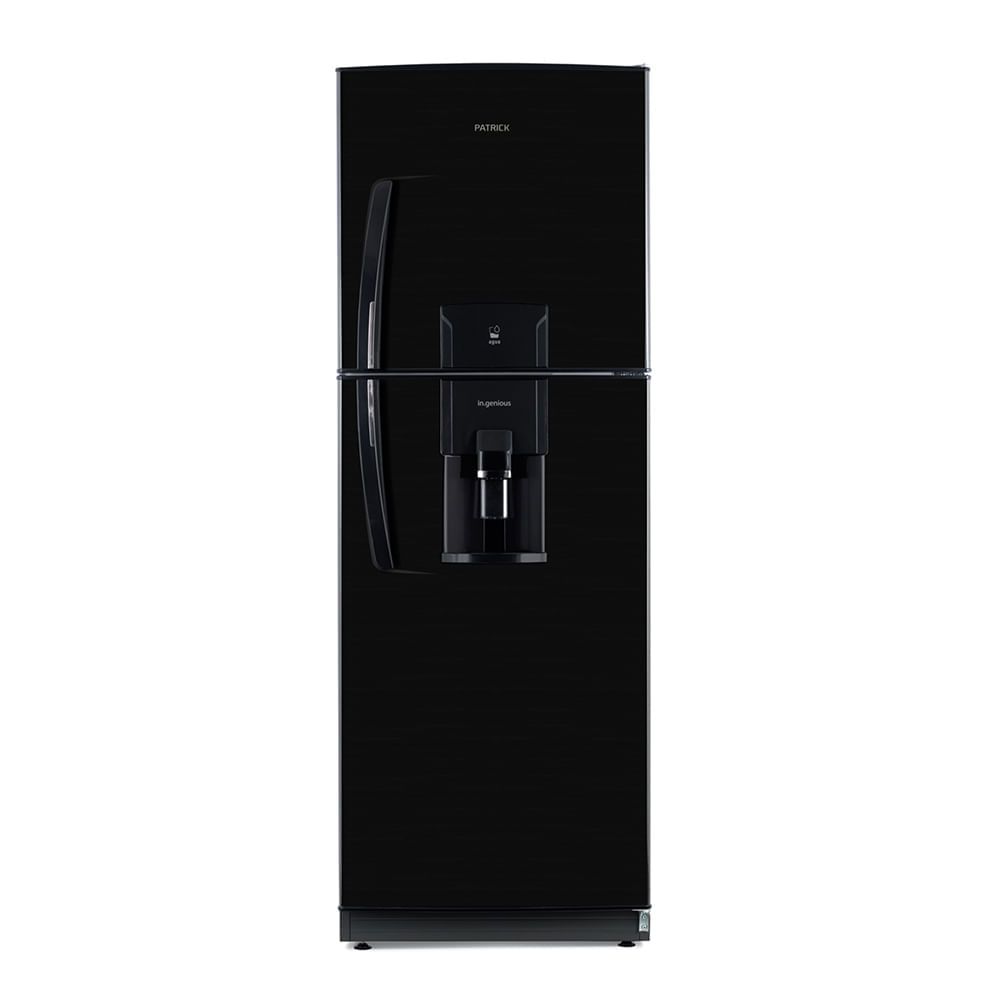 Heladera con extra freezer Cíclica 394 Lts Black Steel Patrick ...