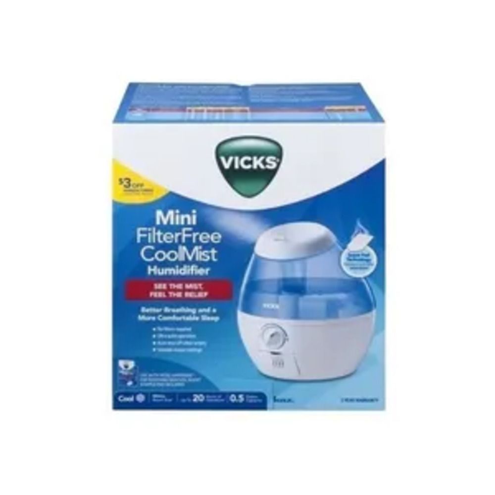 Humidificador Ultrasonico de Vapor Frio Vicks