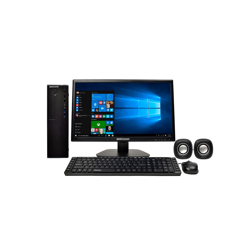 Pc Completa Banghó Optima B07 Core i7-9700 8gb 480gb Ssd Win 10