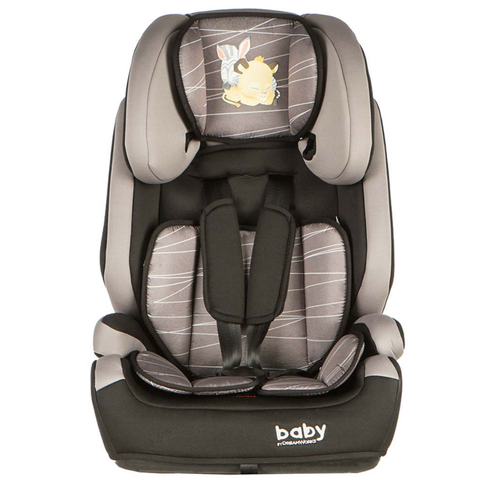 Butaca Booster para Auto con Respaldo Dreamworks BU12 Gris