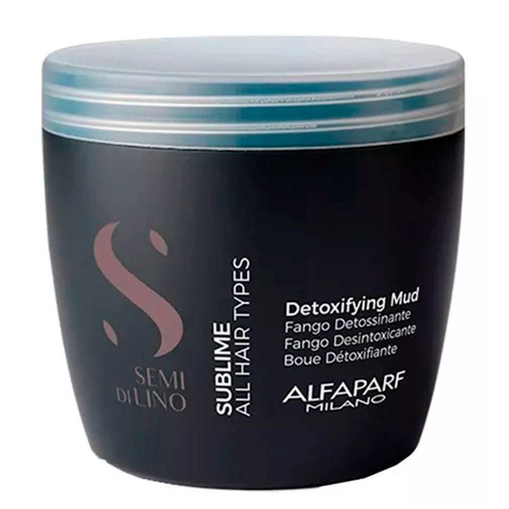 Mascara Fango Desintoxicante Semi Di Lino Alfaparf X 500 Ml