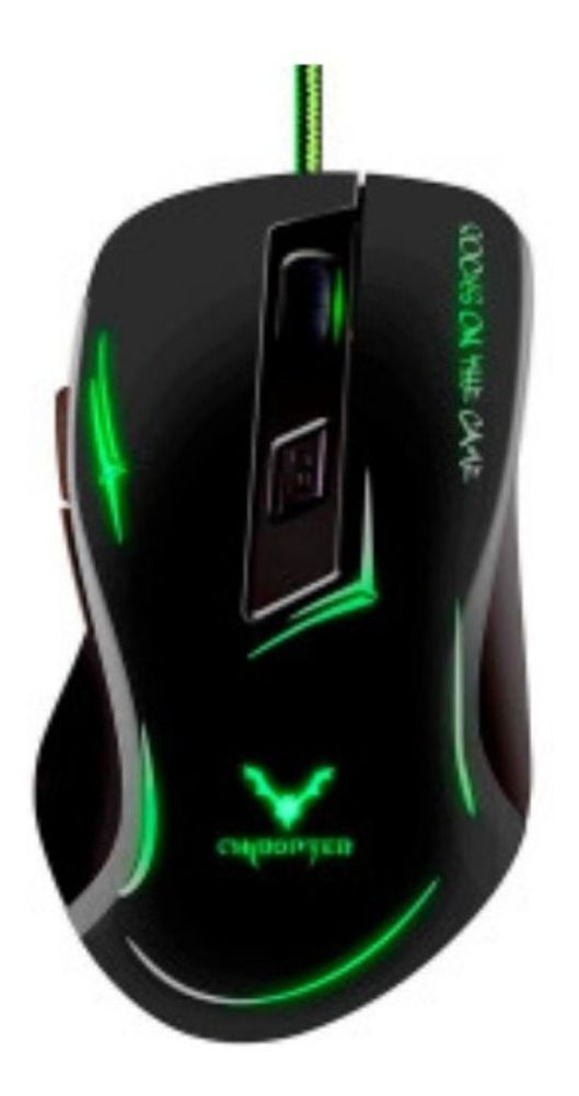 Mouse Gamer Wesdar Chiropter Wdx4 Usb 2400dpi 6 Botones