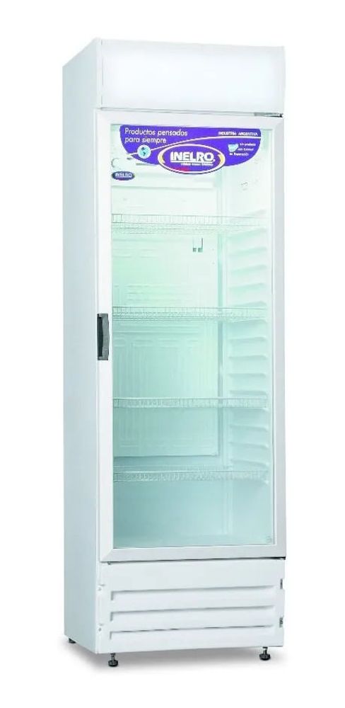 Heladera Exhibidora Vertical Inelro 390 Lts Modelo Mt 400