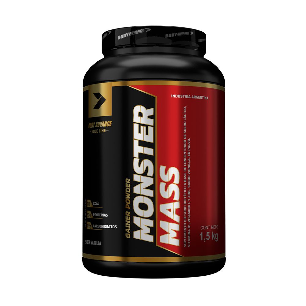 Monster Mass 1,5kg Sabor:Vainilla Body Advance