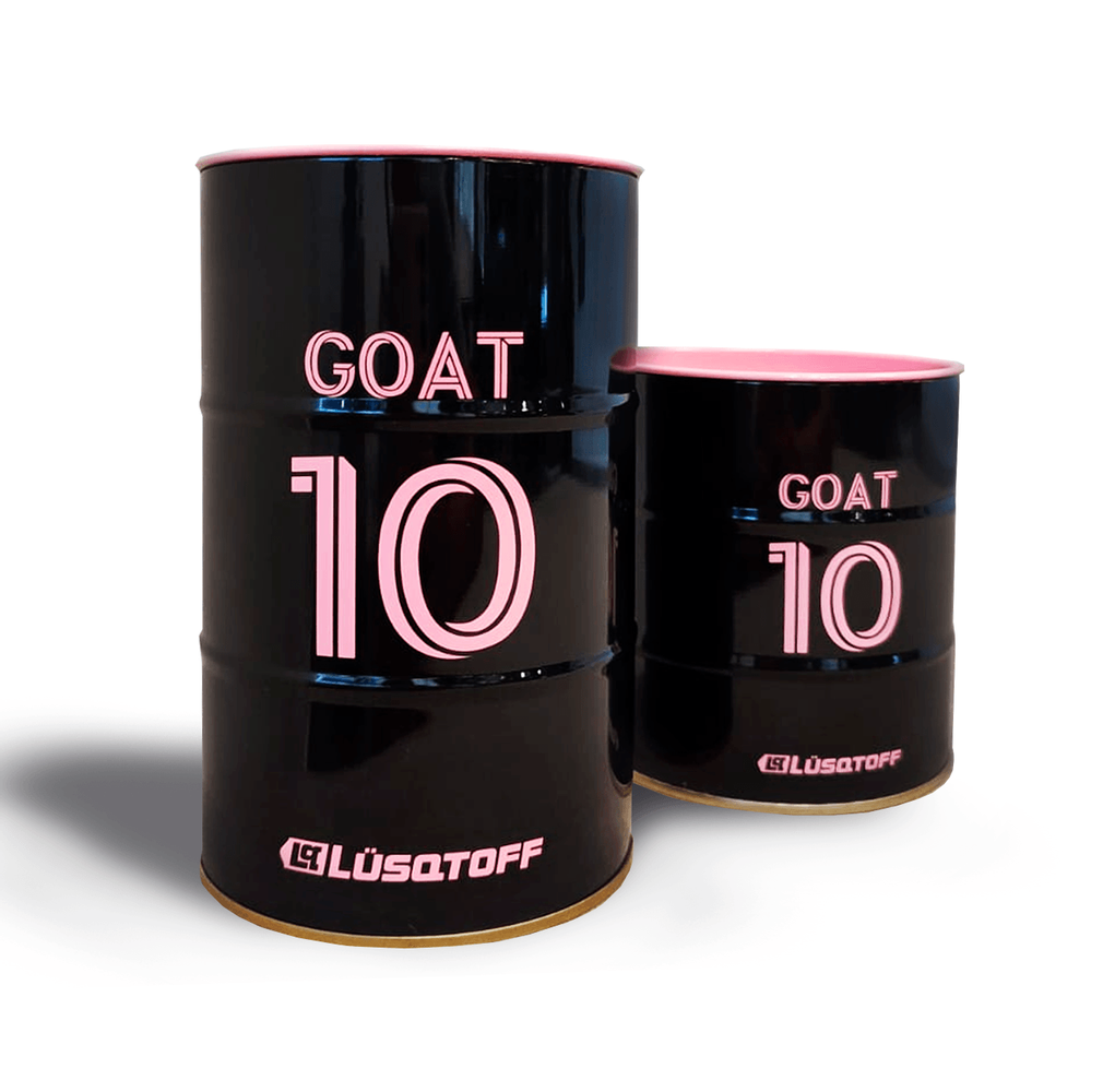 Kit Yerbera Azucarera Negra 250g Goat 10 Lüsqtoff