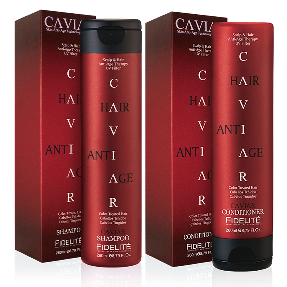 Fidelite Caviar Shampoo + Acondicionador Pelo Teñido 260 Ml