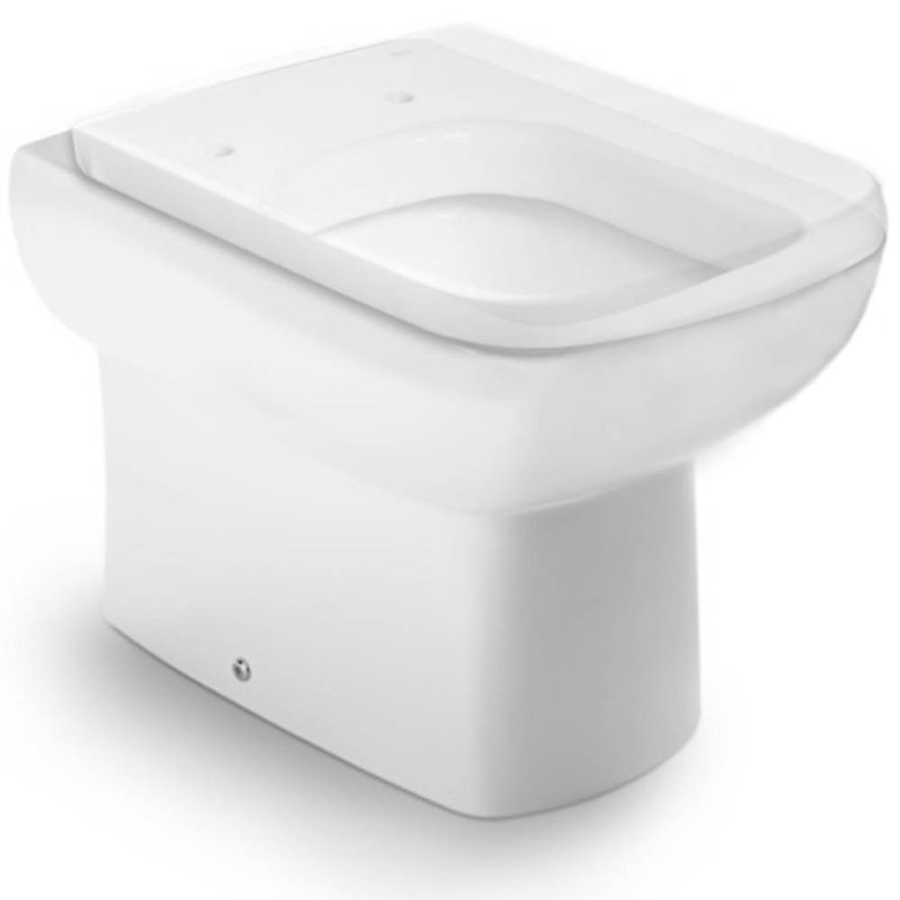 Inodoro Corto Roca Dama Senso Color Blanco