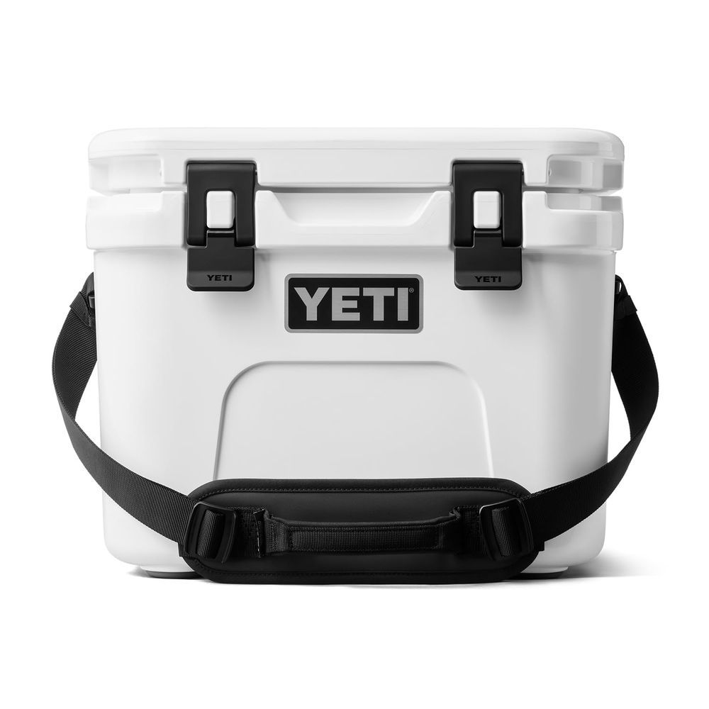 Cooler YETI Roadie 15 Hard con correa de doble uso, color blanco