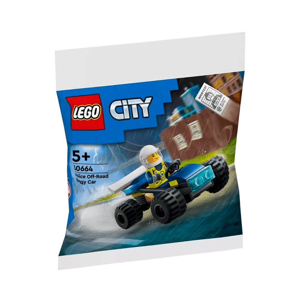 Set De Construcción Lego City 30664 Police Off-Road Buggy Car - 30664