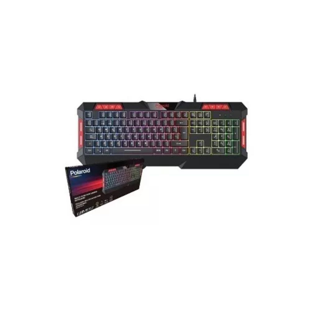 Teclado Gamer Rgb Polaroid Pgk-867 Pro-g