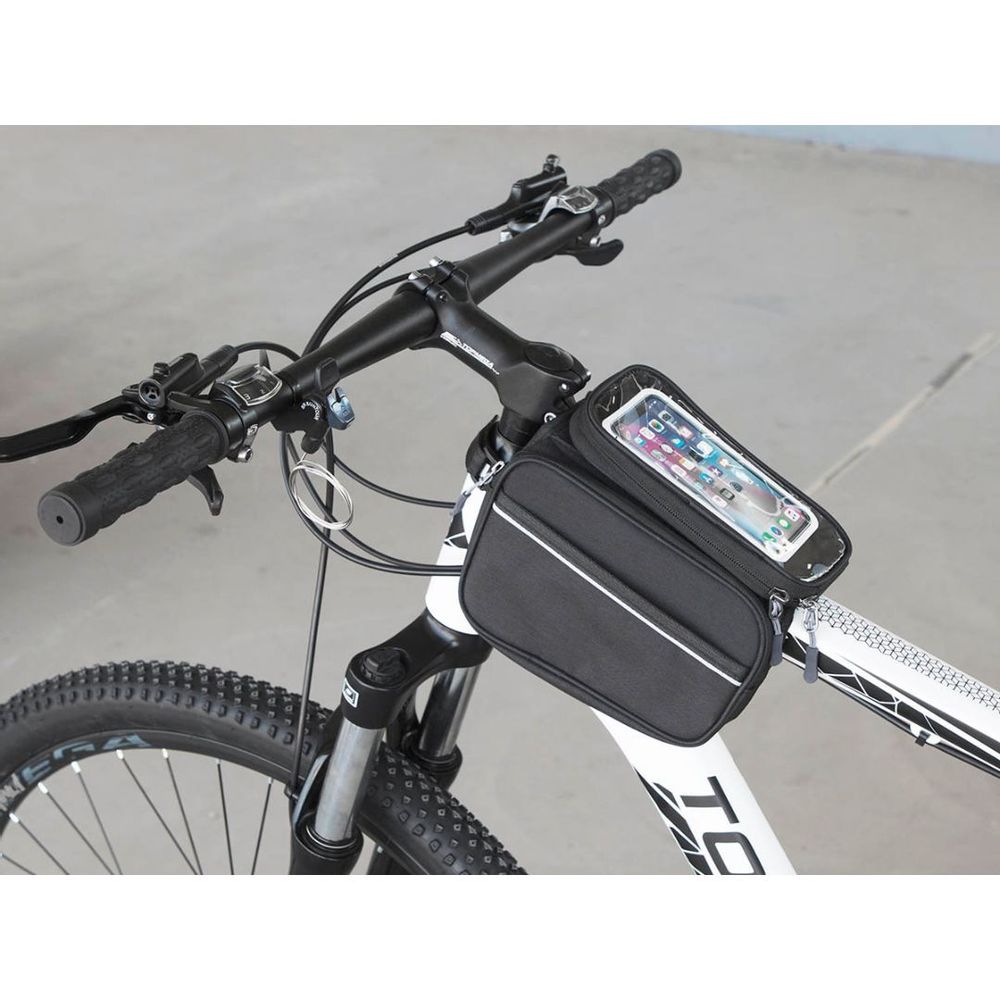 Cartera PortaCelular TopMega para Bicicletas/Motos Negro 1005969