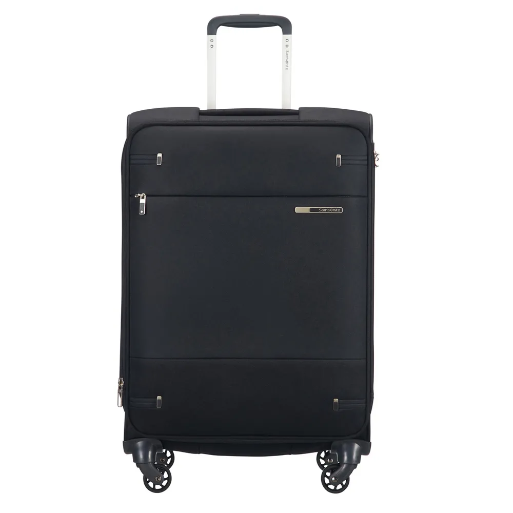 Samsonite valija basefolk spinner 23 exp black mediana