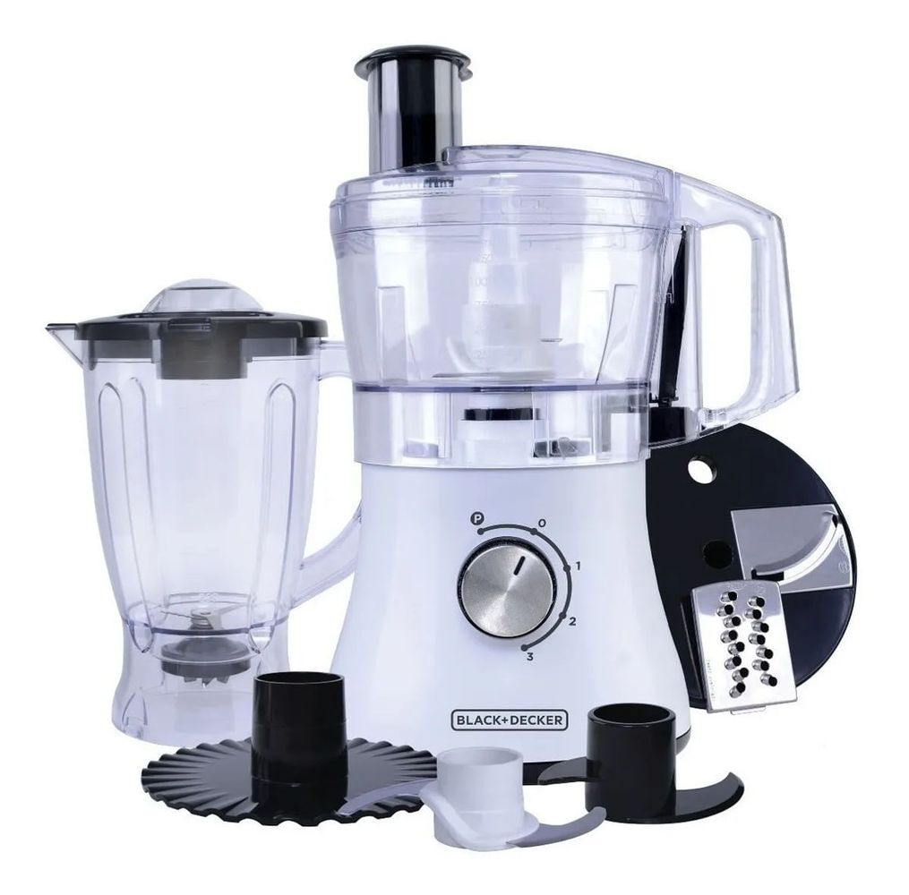 Multiprocesadora Black + Decker C/jarra Fp1002j 750w 3 Veloc