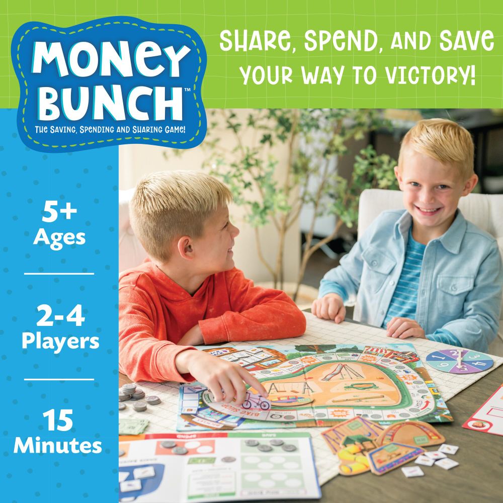Peaceable Kingdom Money Bunch Game - Juego de mesa