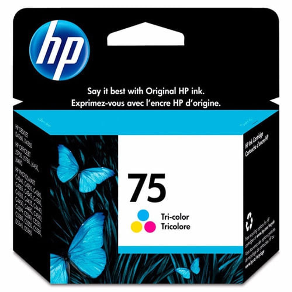Cartucho Original Hp 75 Tricolor Tienda Oficial Hp J5700 C5200