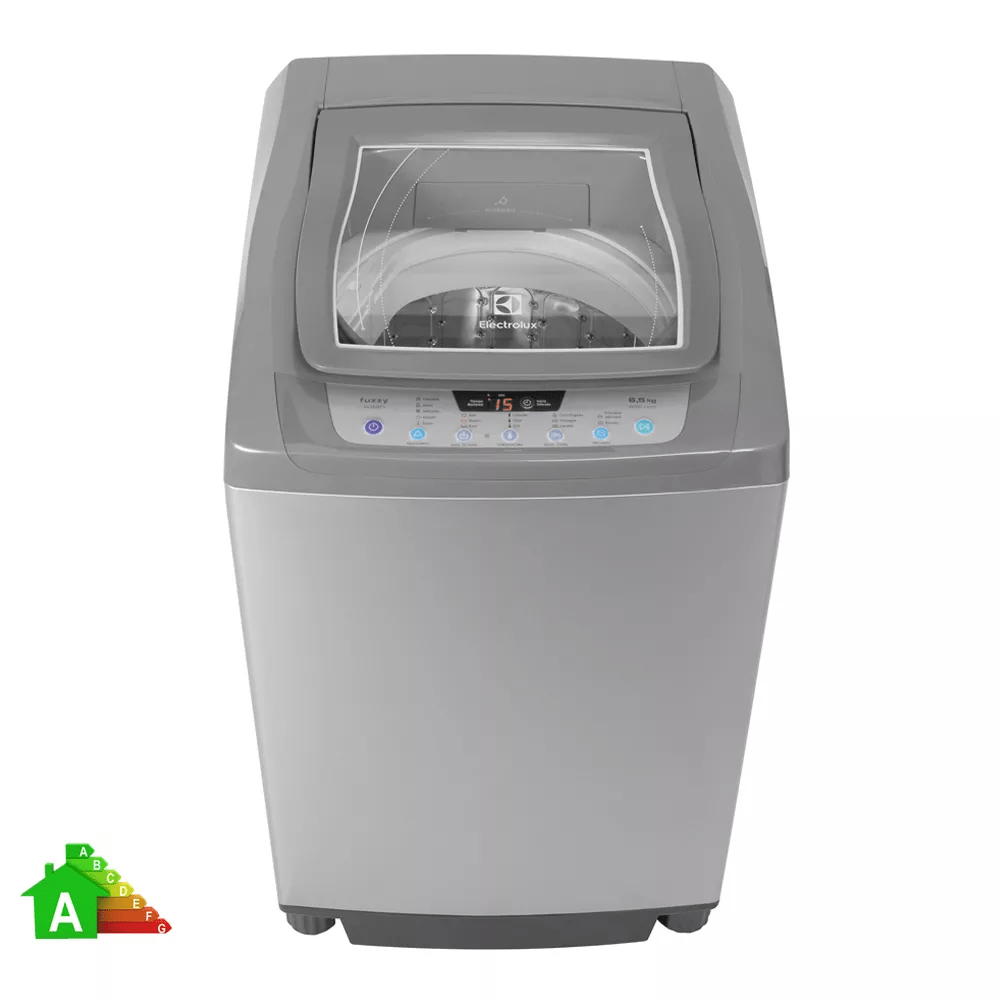 Lavarropas Carga Superior Electrolux 6,5 kg 800 RPM Fuzzy Wash Plata