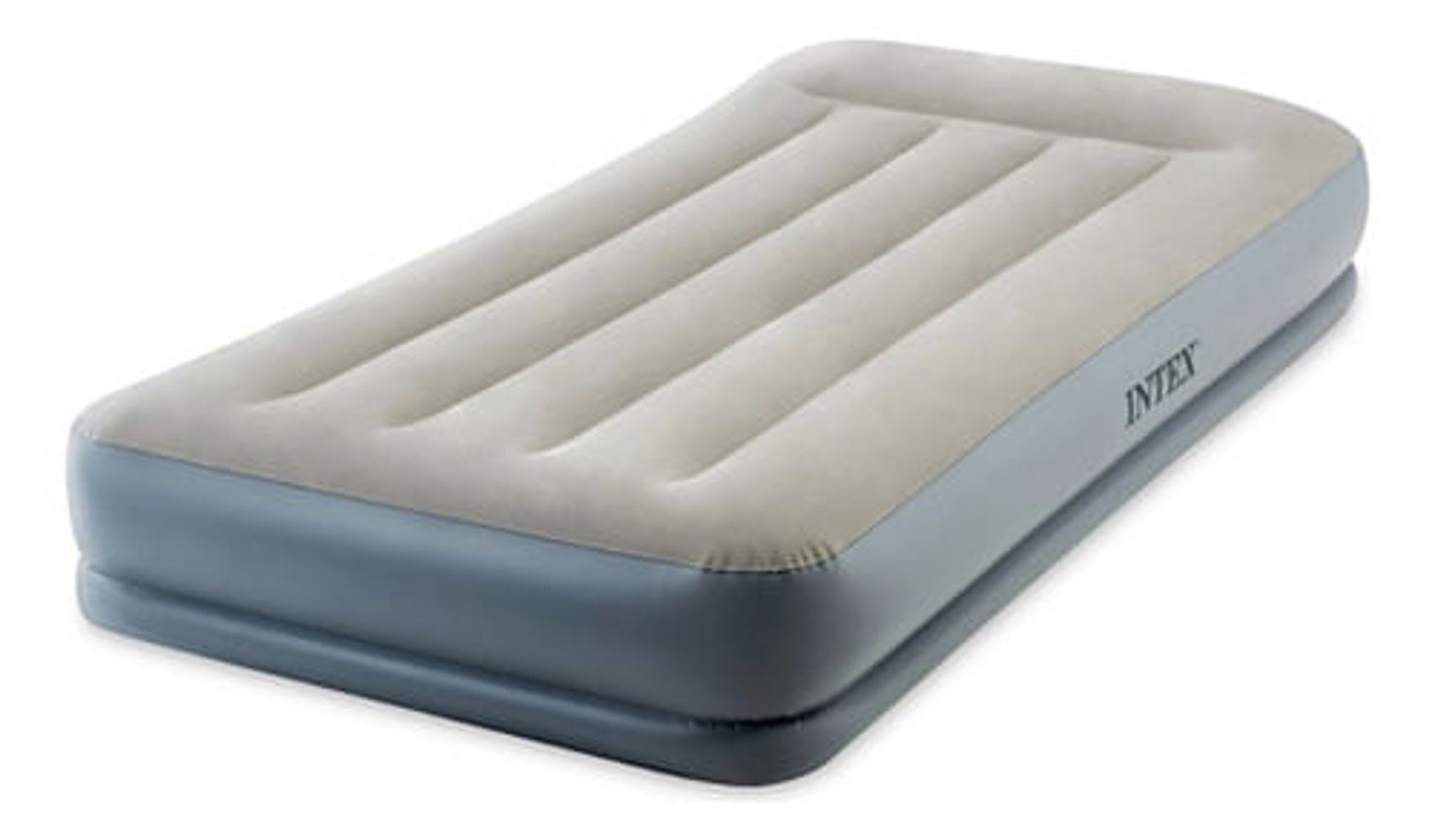 Colchón Inflable Eléctrico Intex Dura Beam Pillow Rest 64116 1 Plaza