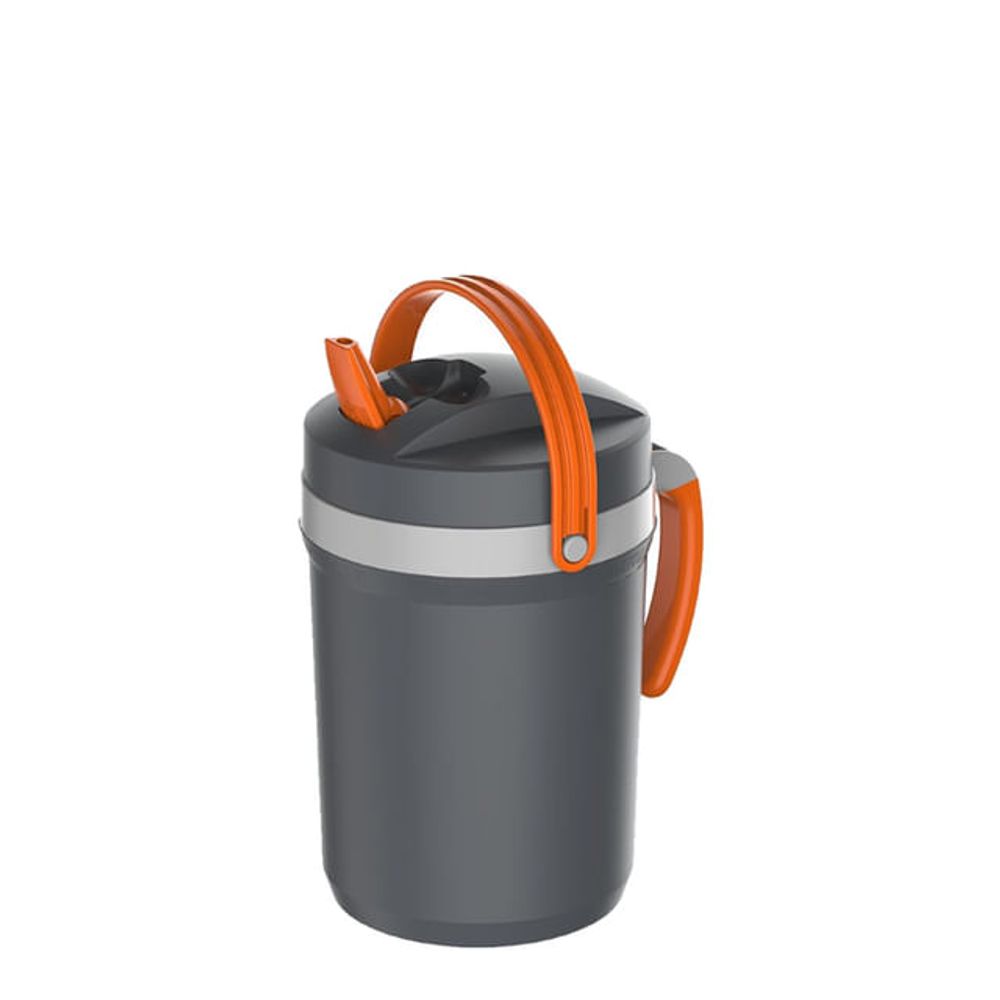 Termolar Termo 1804CIP Tereré Fliptop 2.5L Gris 2 Asas