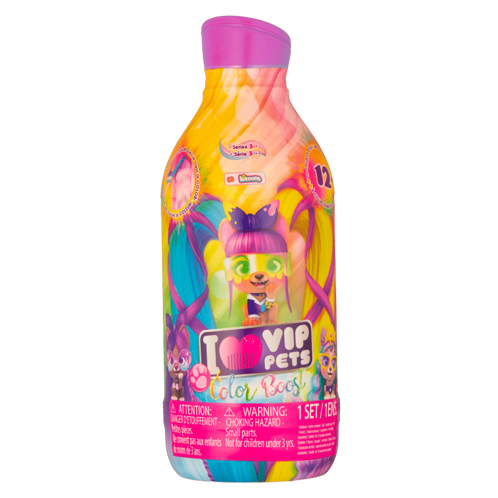 Muñeca Vip Pets Serie 3 Color Boost VIOLETA