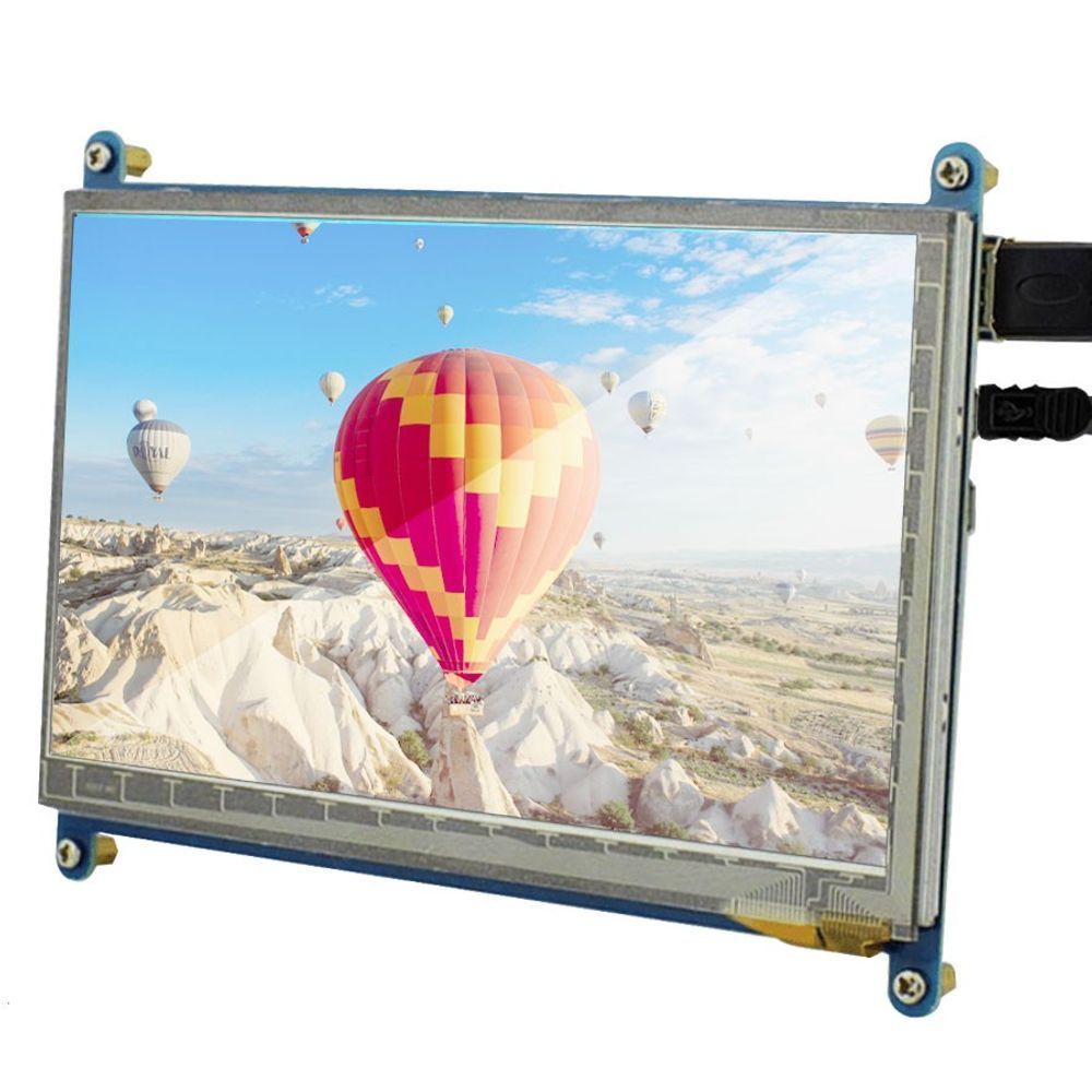 Pantalla Táctil Raspberry Pi Lcd Touch 7 1024 x 600 HDMI