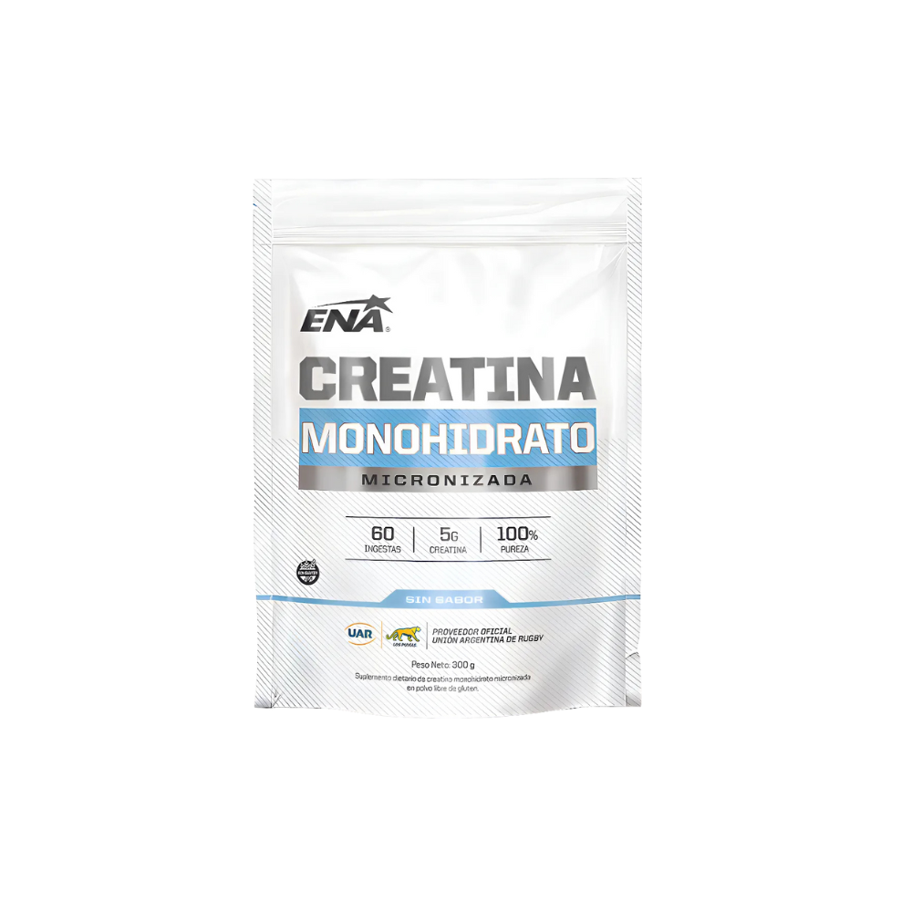 Suplemento En Polvo Ena Sport Creatina Micronizada Sabor Neutro En ...