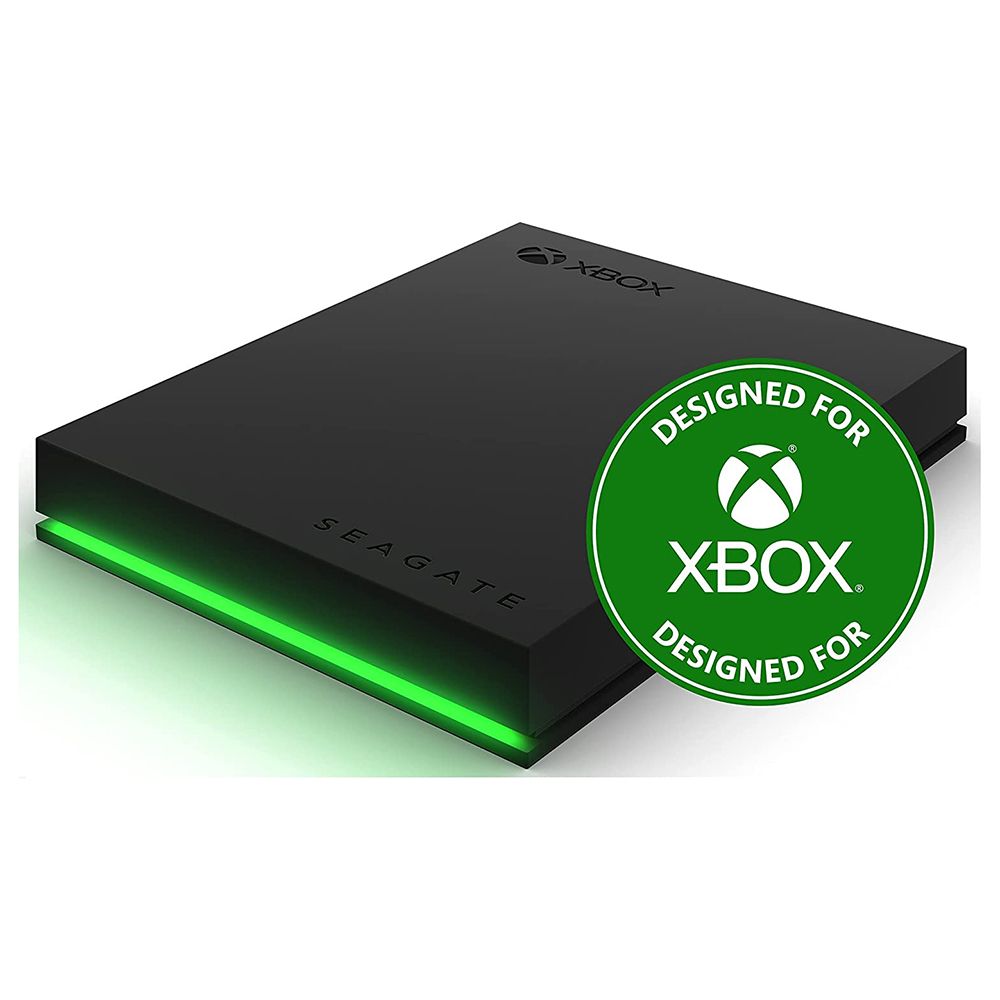 Disco Portable 2TB Seagate Green Led Usb 3.2 xbox
