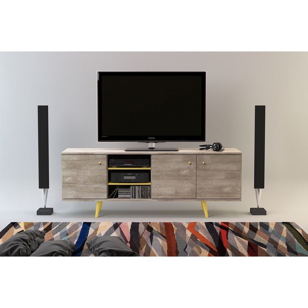 Rack para TV 1.80mts Tono Alamo Ottilia