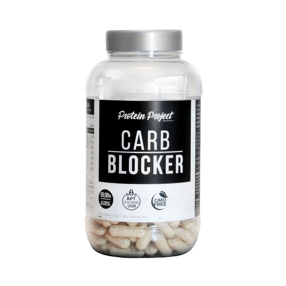 Carb Blocker x 120 cap. Sin Sabor Protein Project