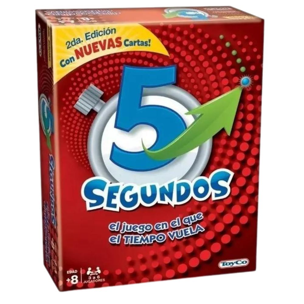 Juego De Mesa 5 Segundos 2da Edición 22010 Toyco