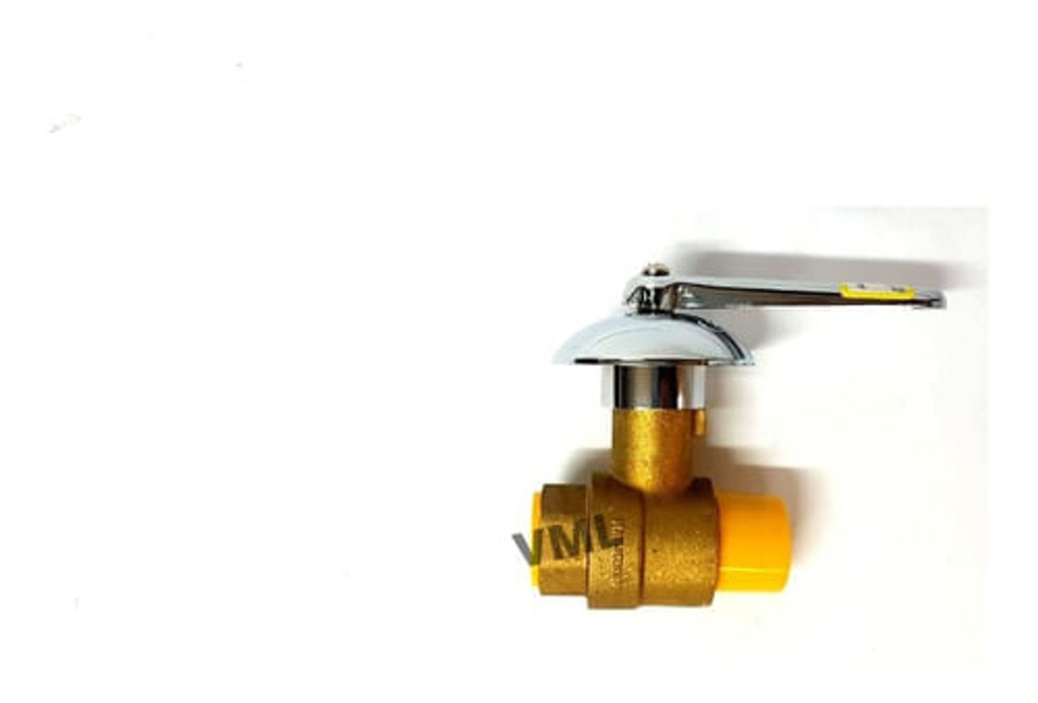 Llave De Paso Gas Esferica 3/4 Con Campana Bronce Aprobada