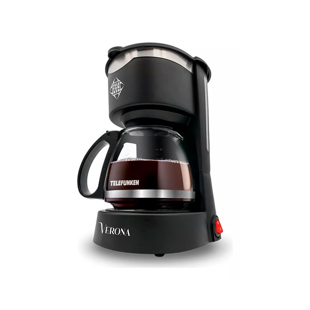 Cafetera De Filtro Telefunken Verona De 0.6 Litros Compacta 650W